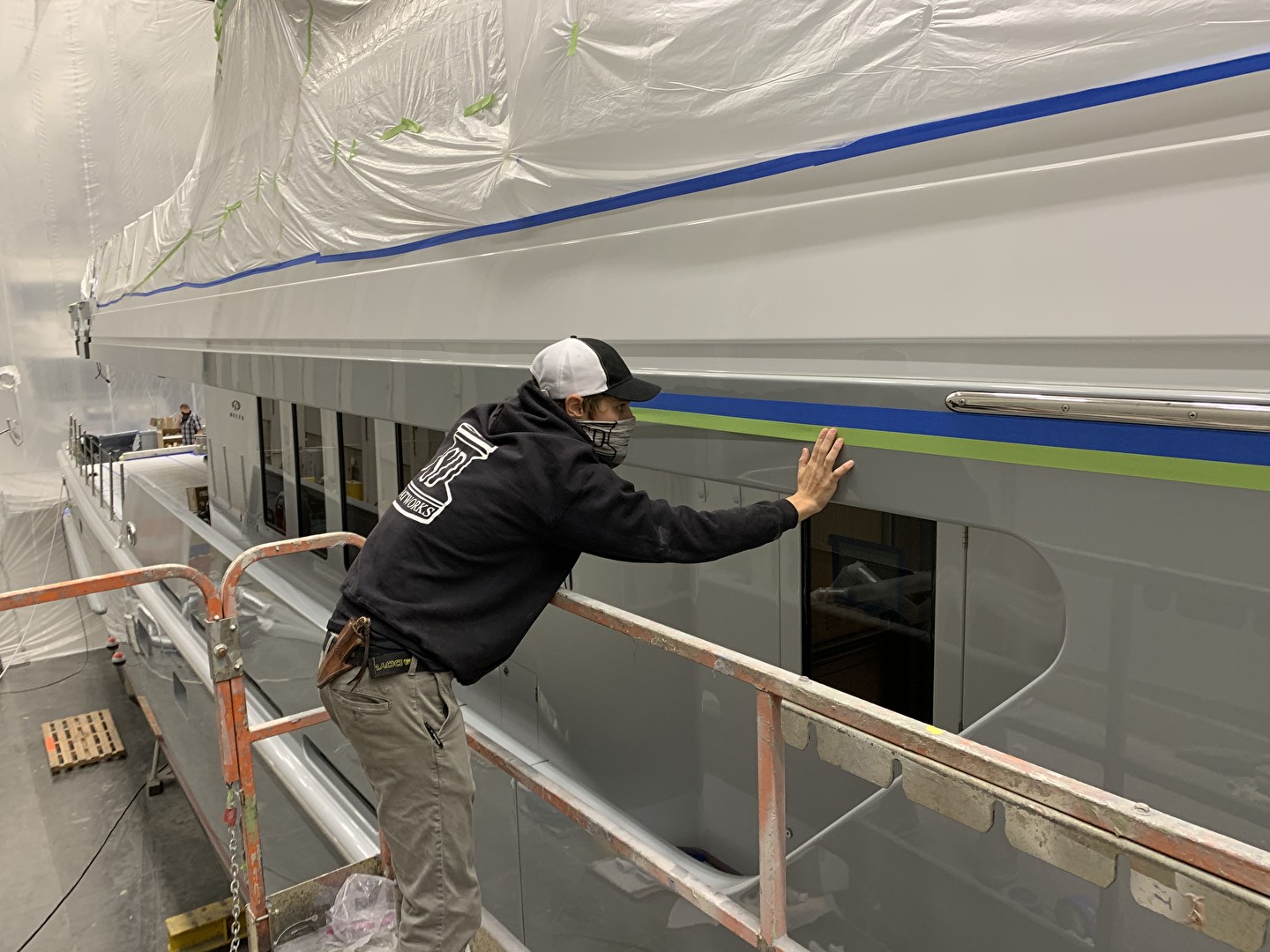 Harken Safety & Rescue | SD Boatworks, Access Rail a bordo dei Superyacht