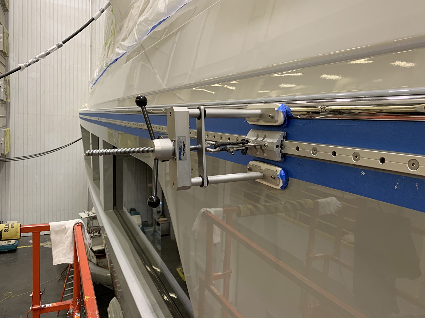 Harken Safety & Rescue | SD Boatworks, Access Rail a bordo dei Superyacht